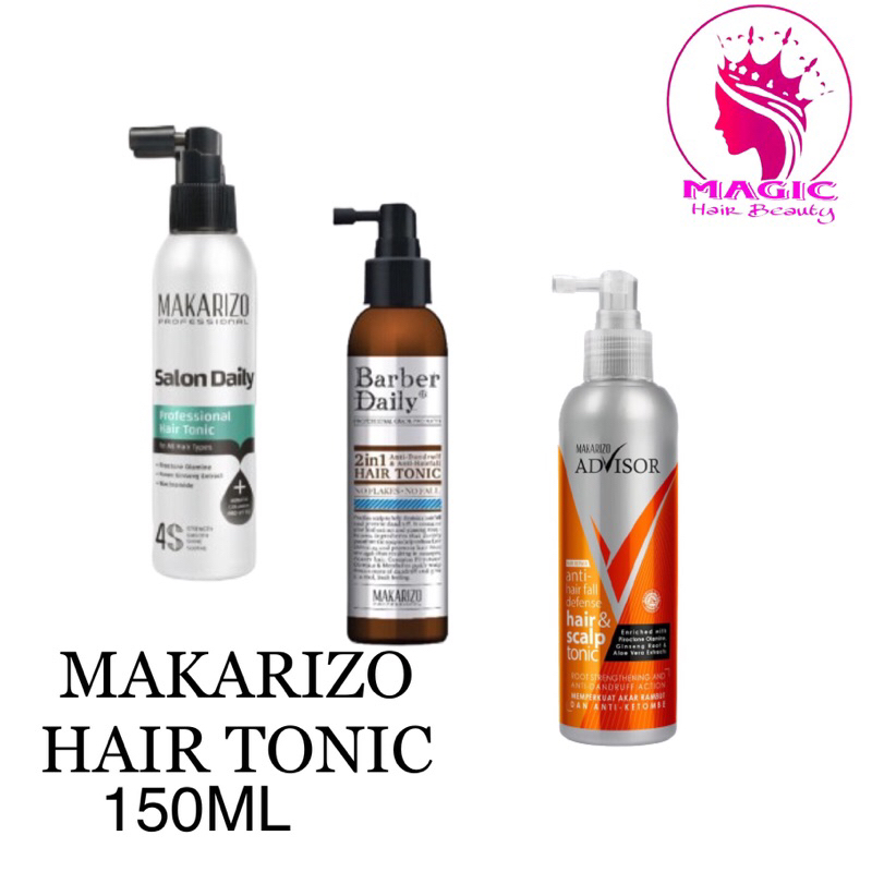 Jual Makarizo Profesional Hair Tonic series 140ML | Shopee Indonesia
