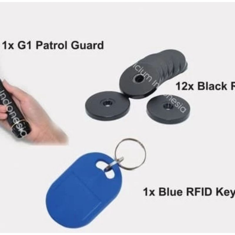 Jual PROMAXI Patrol Guard G-1 RFID + 1Pc RFID KEY + 12Pc RFID TAG ...