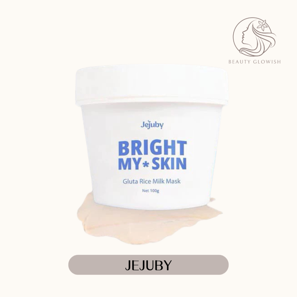 Jual JEJUBY Gluta Rice Milk Mask 2 in1 Body Bleaching & Sleeping Body ...