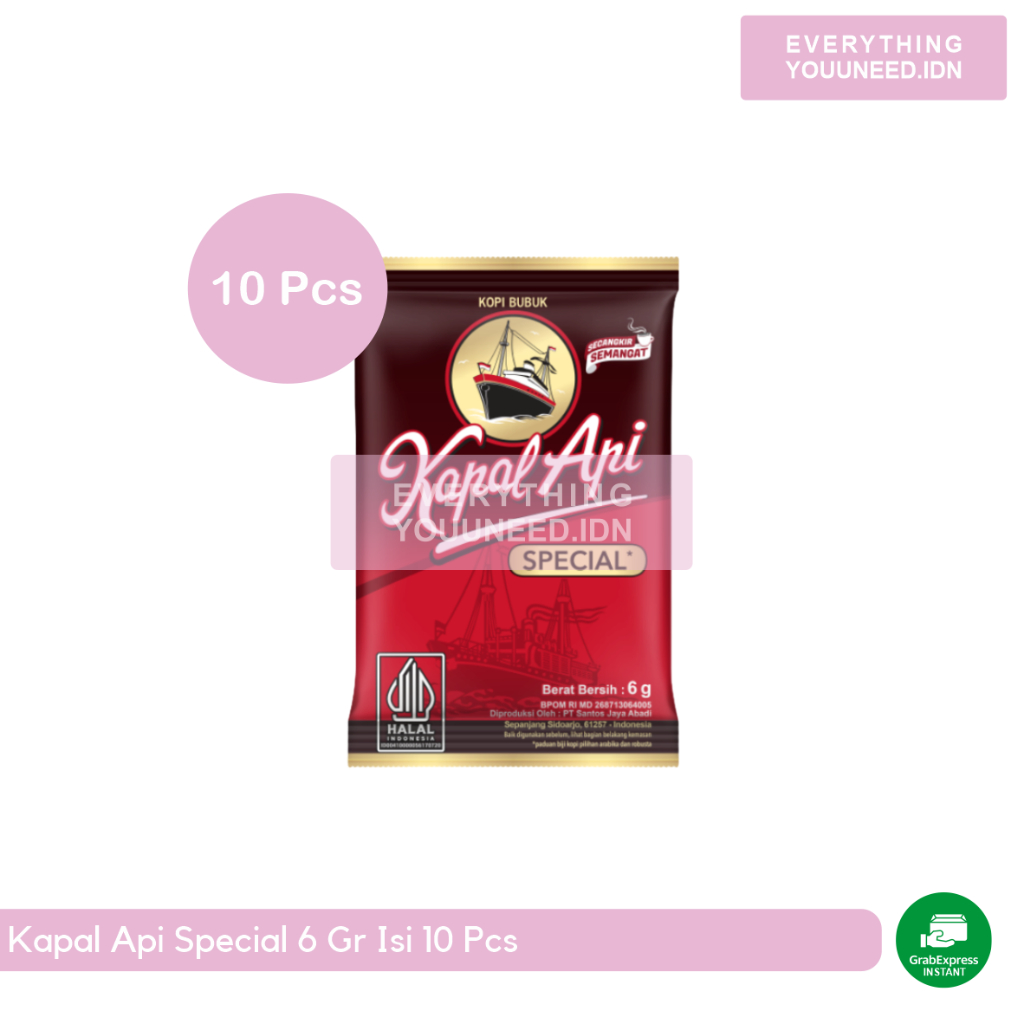 Jual Kapal Api Special Merah Renteng (10 Sachet @6 Gram) | Shopee Indonesia