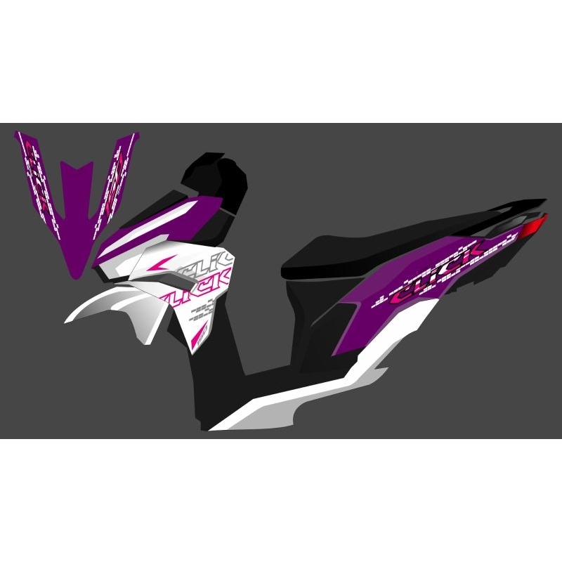 Jual striping sticker vario new gen 2 design aerox transparan custame ...