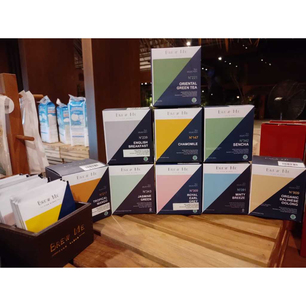 Jual BREW ME | Teh Premium Tea Bag Box isi 15 pcs | Shopee Indonesia