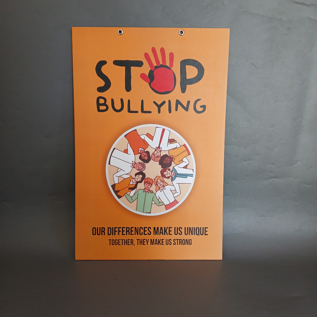 Jual Hard Poster Stop Bullying - Hard Poster Stop Perundungan - Poster ...