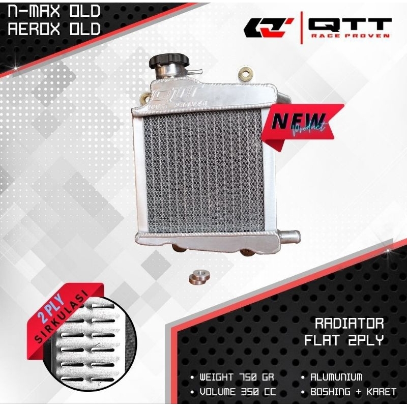 Jual Radiator QTT 2ply yamaha aerox new old nmax new old | Shopee Indonesia