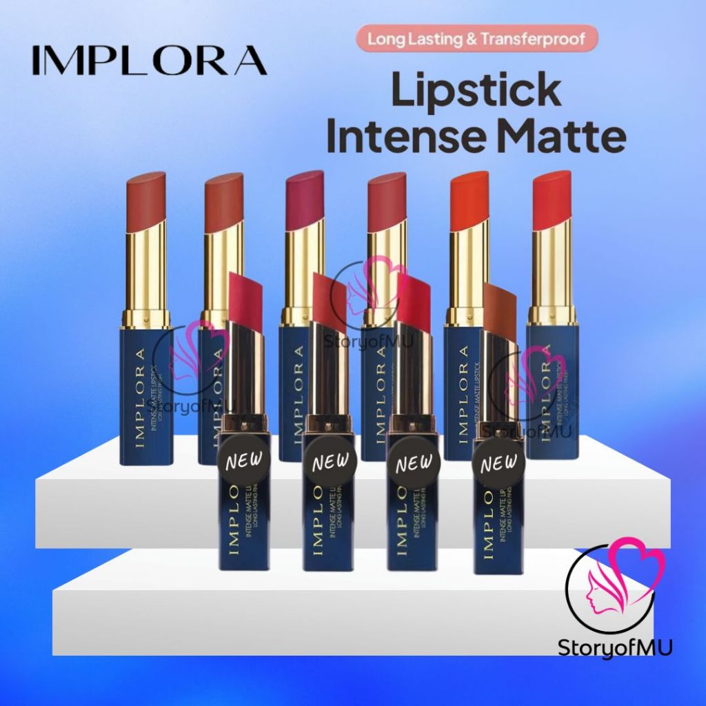 Jual IMPLORA Lip Matte Intense 3.5gr - Lipstick Lipstik | Shopee Indonesia