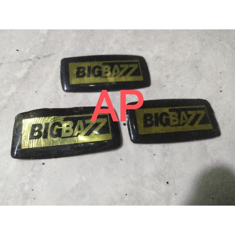 Jual stker emblem BIGBAZZ ori copotan subwoofer polytron psw 500c ...