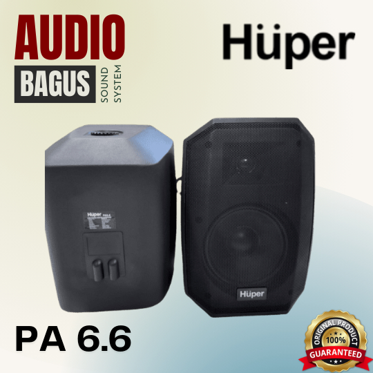 Jual HUPER PA 6.6 / PA6.6/ PA 6.6/ PA66 Speaker Pasif 6'6 inch ORIGINAL (Harga = 2pc) | Shopee ...