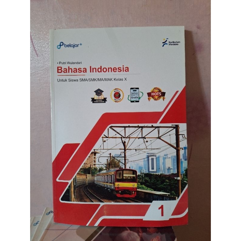Jual buku bahasa Indonesia kelas 10 X 1 sma ma merdeka belajar plus ...