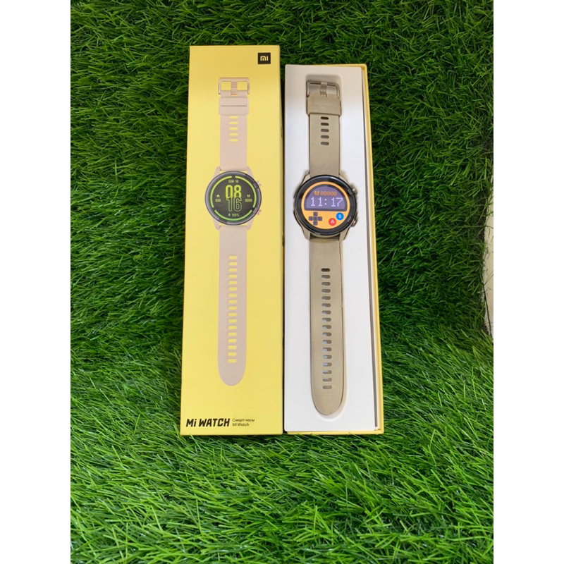 Jual Xiaomi Smart Watch Mi Watch Amoled Display Second Original ...