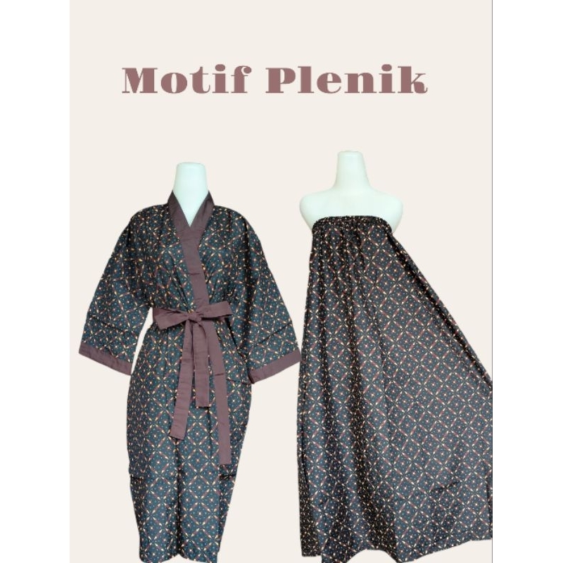 Jual Kimono Set Kemben Lulur Salon Spa Klinik Kecantikan Batik Jawa ...
