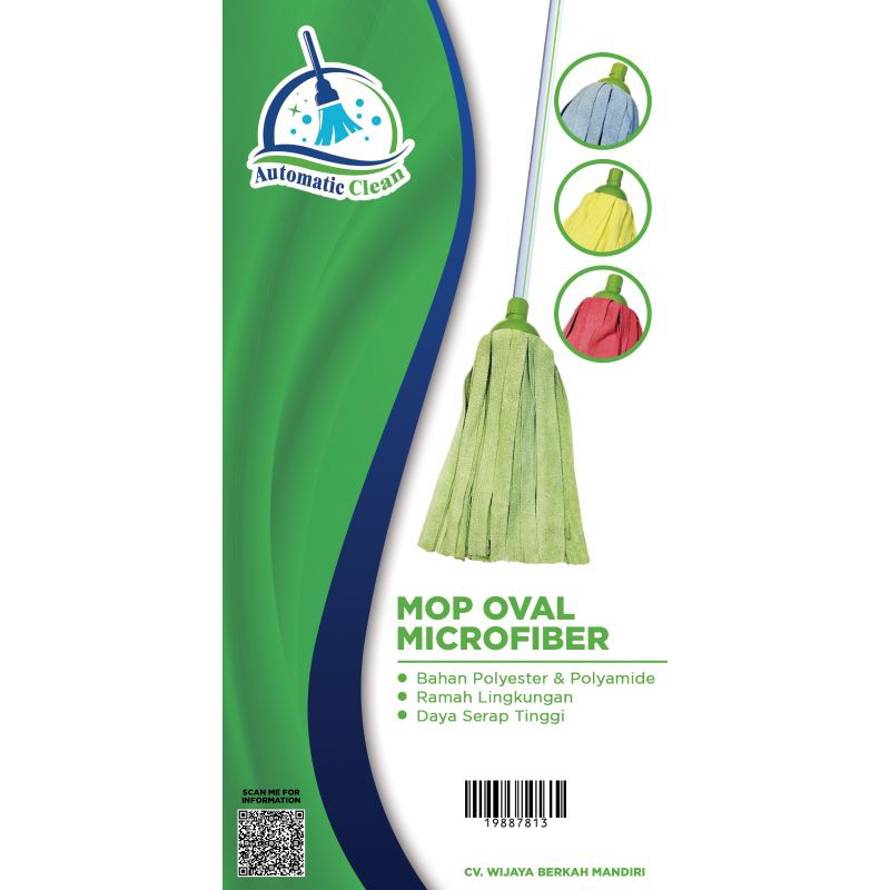 Jual ALAT PEL LANTAI MICROFIBER BULAT (MOP OVAL MICROFIBER AUTOMATIC ...