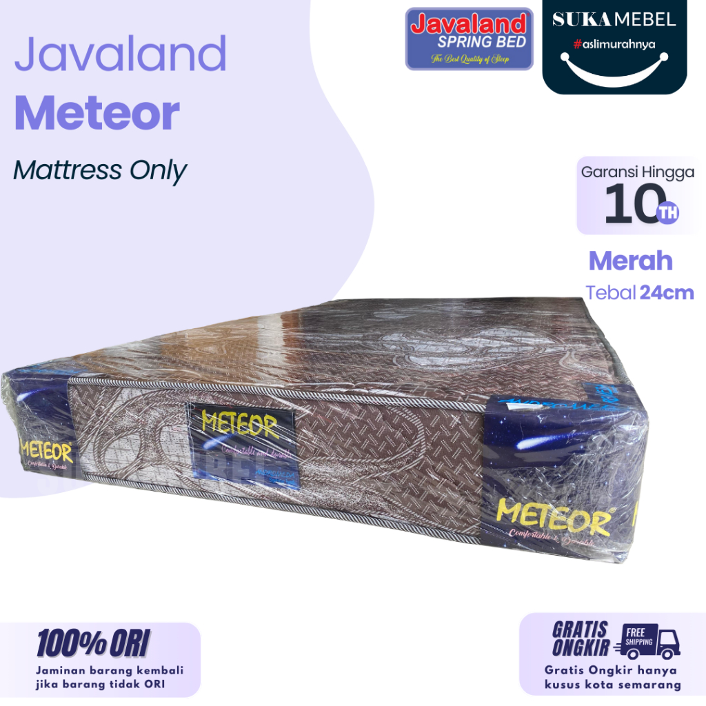 Jual Kasur Springbed Javaland Meteor Matres only | Shopee Indonesia