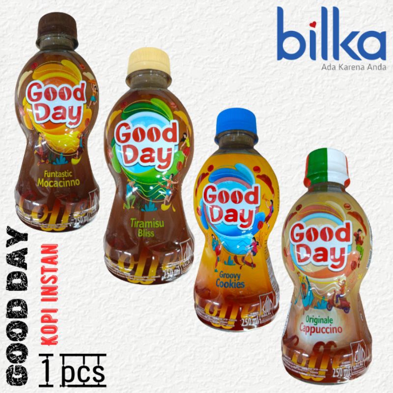 Jual GOOD DAY Instant Coffee Botol 250ml | Shopee Indonesia