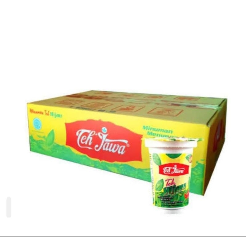 Jual Teh Jawa Teh Kemasan Gelas 180ml (isi 24 Cup) | Shopee Indonesia