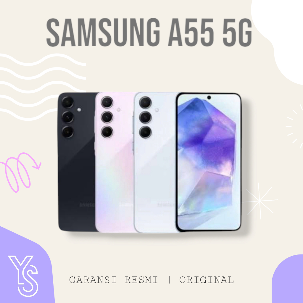 Jual Samsung A55 5G RAM 8/256GB Garansi Resmi | Shopee Indonesia