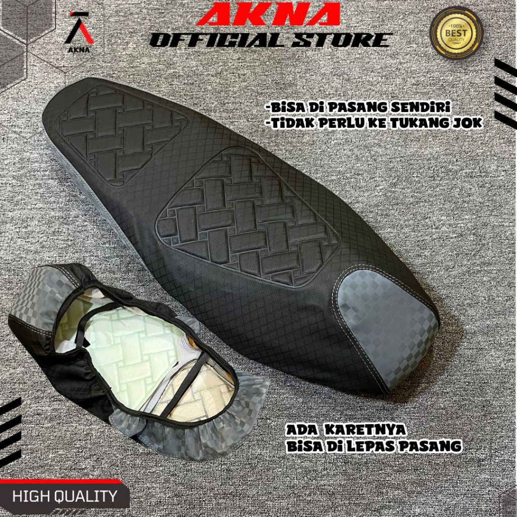 Jual Cover Jok Motor Akna Enmore Embos / Sarung Jok Motor Anti kucing ...