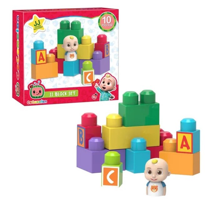 Jual Cocomelon JJ Block Set 96141 Kids Toy Toys Block Bricks Set Mainan ...