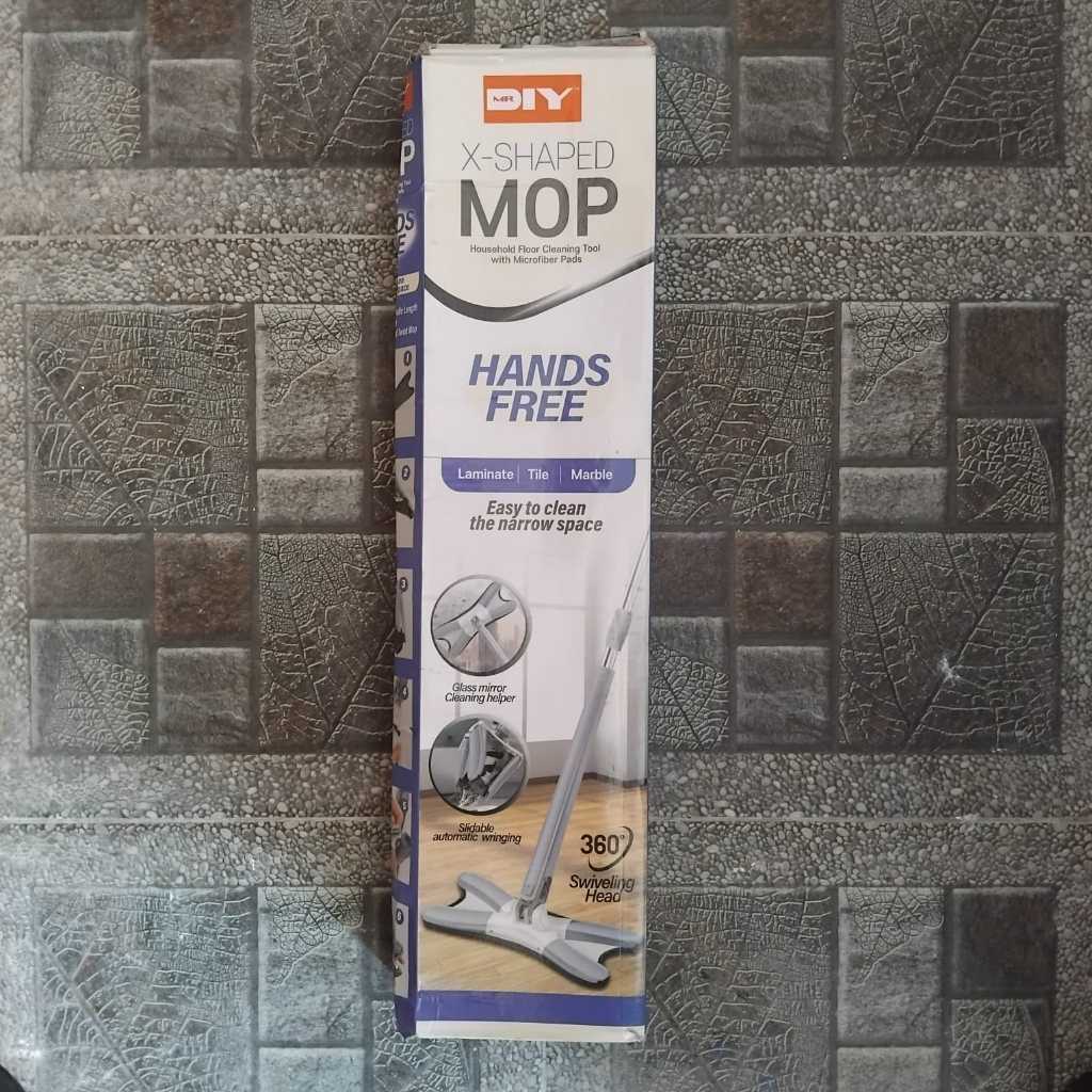 Jual Mr DIY X Shaped MOP Alat Pel Tanpa Peras Manual | Shopee Indonesia