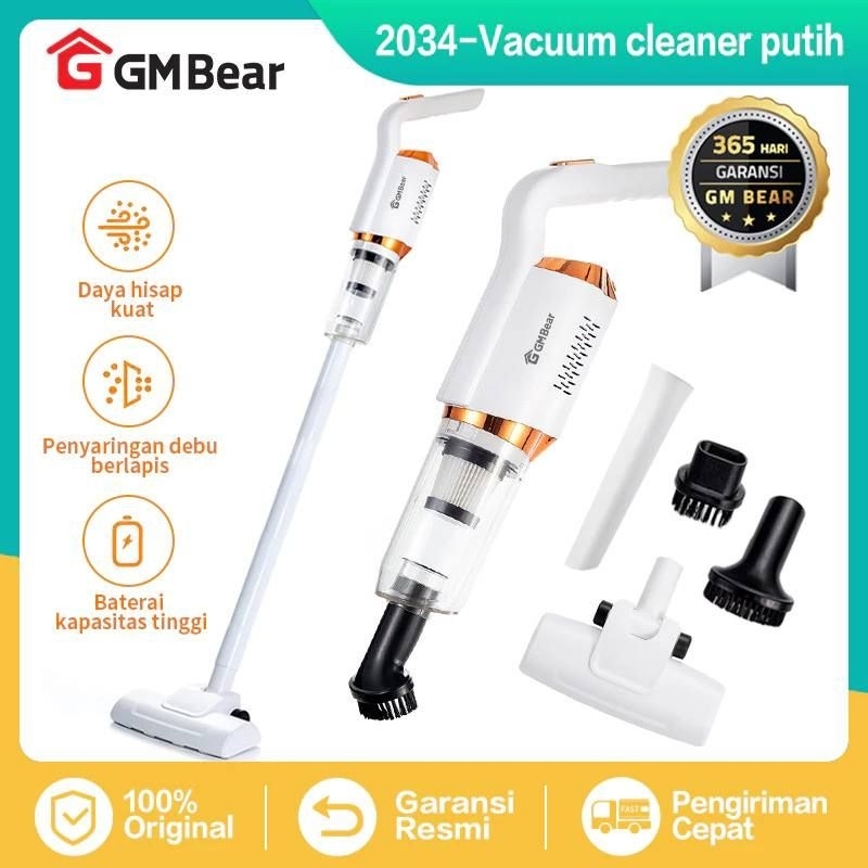 Jual GM Bear Vacuum Clenaer Penyedot Debu Cordless 2034 - Penyedot Debu Vacum 5 IN 1 20000Pa ...
