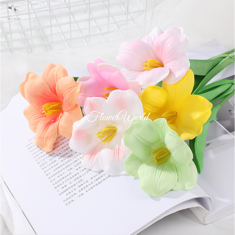 Jual [FlowerWorld]Blooming Flowers Artificial Bunga Tulip Mekar 1 ...