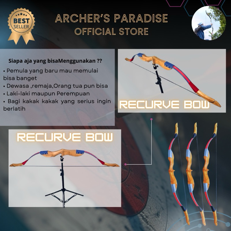 Jual Busur Panah | Model recurve bow | Shopee Indonesia