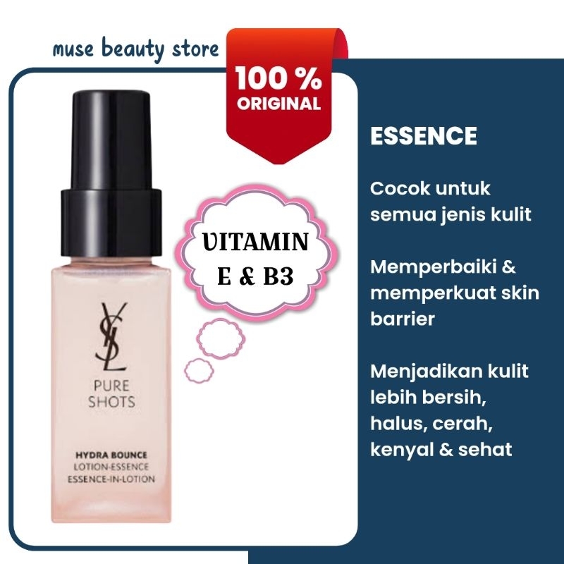 Jual [ YSL ] HYDRA BOUNCE ESSENCE-IN-LOTION - 30ML ESSENCE TONER | Shopee Indonesia