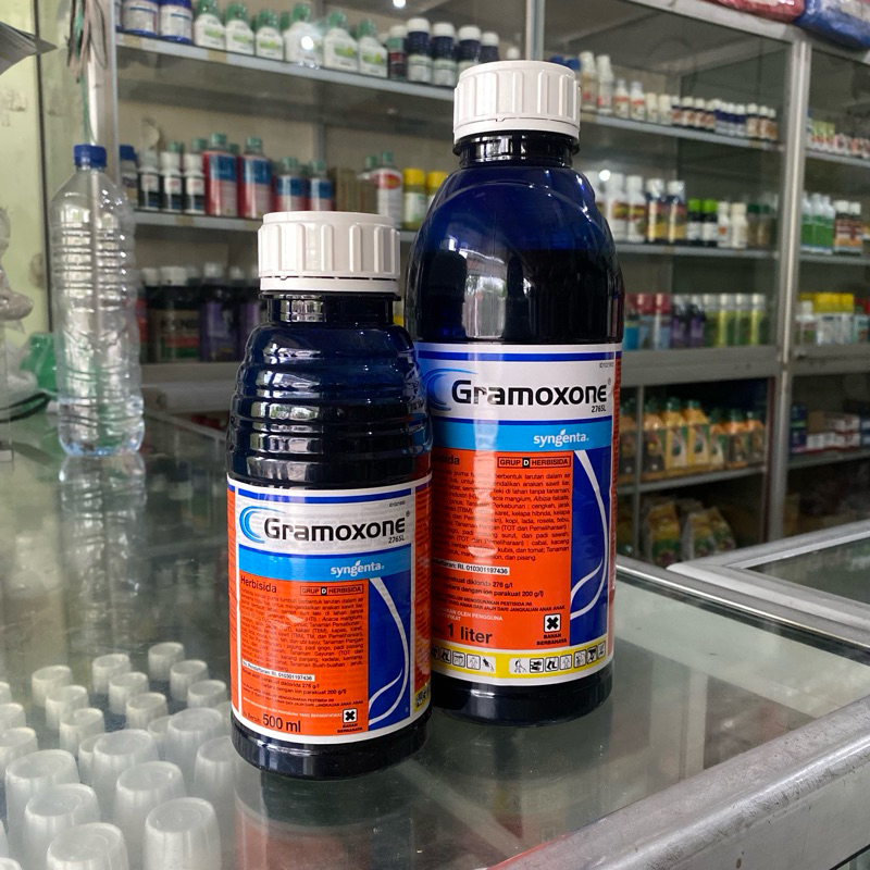 Jual GRAMOXONE 276SL - 500ml, 1L HERBISIDA RACUN PEMBASMI RUMPUT ...