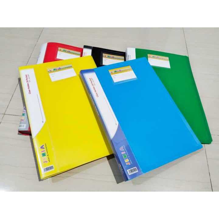Jual Ch40 Clear Holder Display Book Sheets Map 40 Pocket Folio