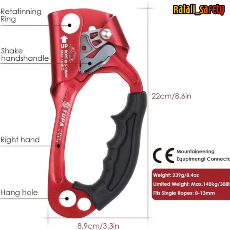 Jual Ascender Jumar Kanan & Kiri Brand Tupa - Original | Shopee Indonesia