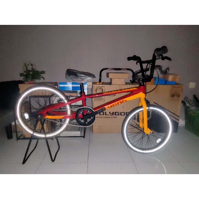 Jual Sepeda Balap BMX POLYGON RAZOR PRO XL 54CM BAN NYALA BARU LIMITED ...