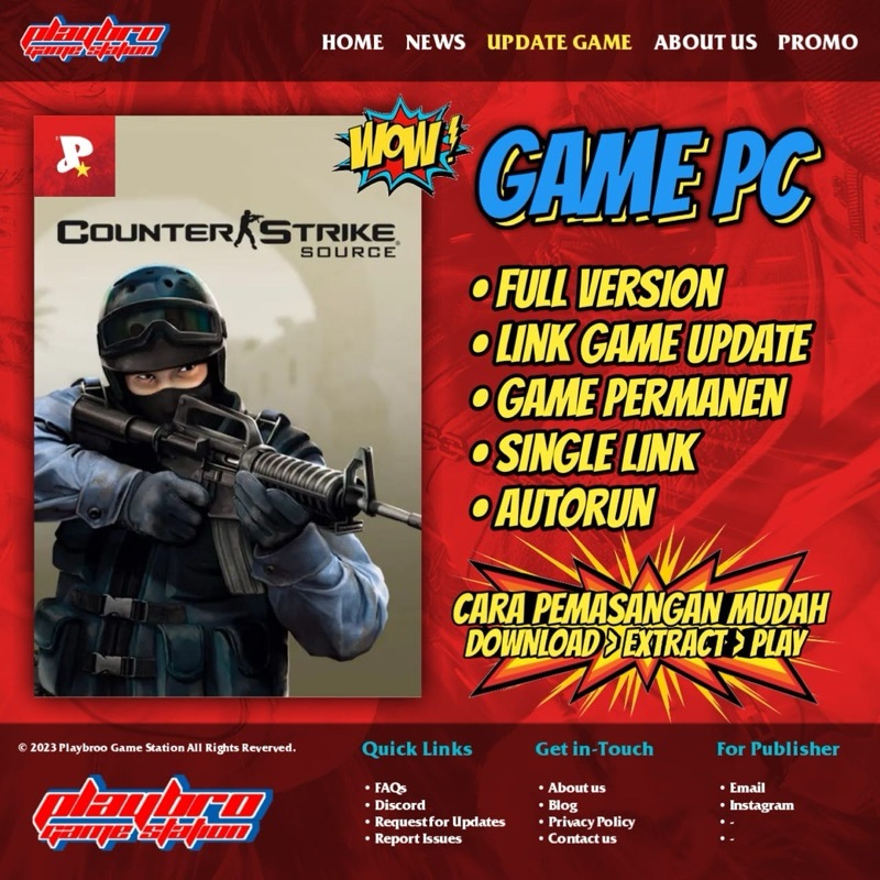 Jual Counter Strike Source - Game PC/Laptop (Download to Play Bro ...