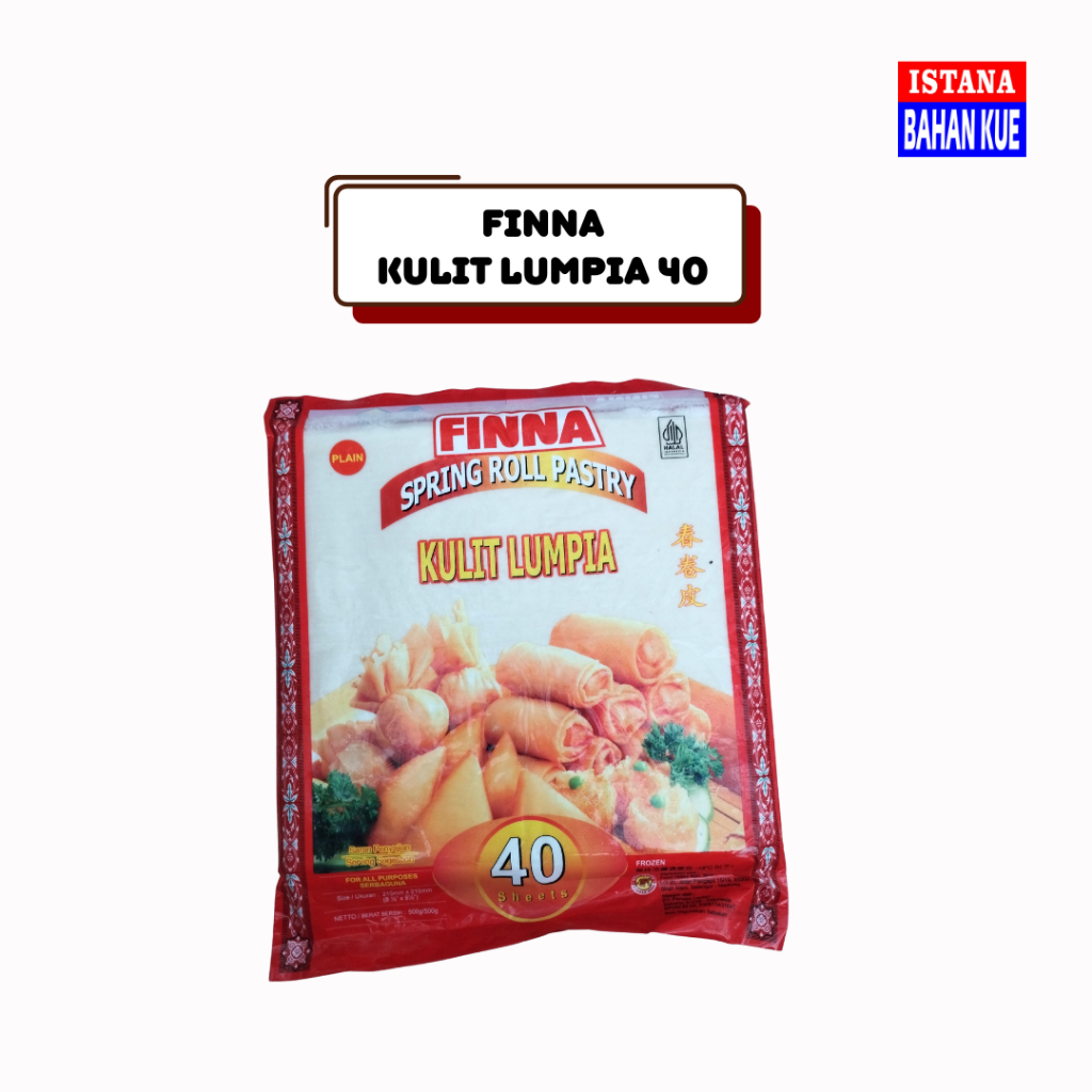 Jual KULIT LUMPIA FINNA 40 lembar & 50 Lembar | Shopee Indonesia