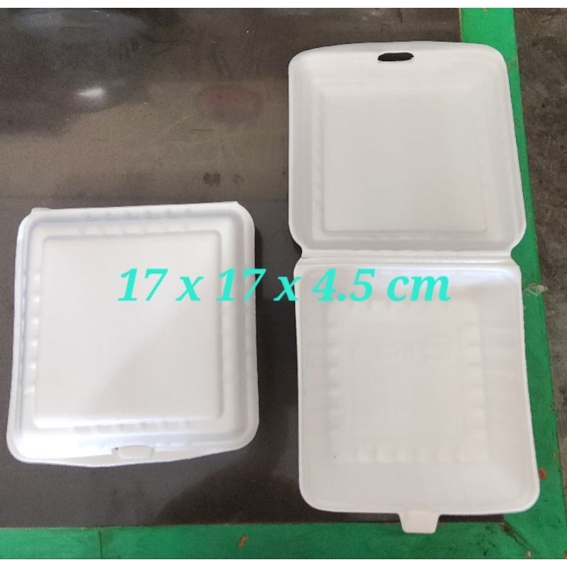 Jual Lunch Box /Sterofoam / Styrofoam / Gabus Makan Besar | Shopee ...