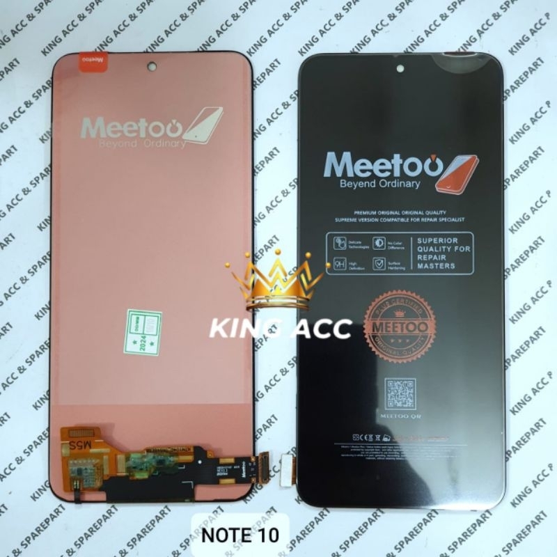 Jual MEETOO LCD TOUCHSCREEN XIAOMI REDMI NOTE 10 4G / NOTE 10S / POCO ...