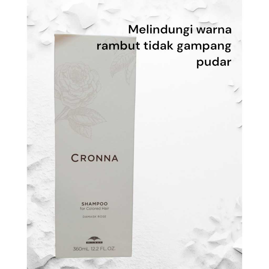 Jual CRONNA SHAMPOO FOR COLORED HAIR 360 ML | Shopee Indonesia