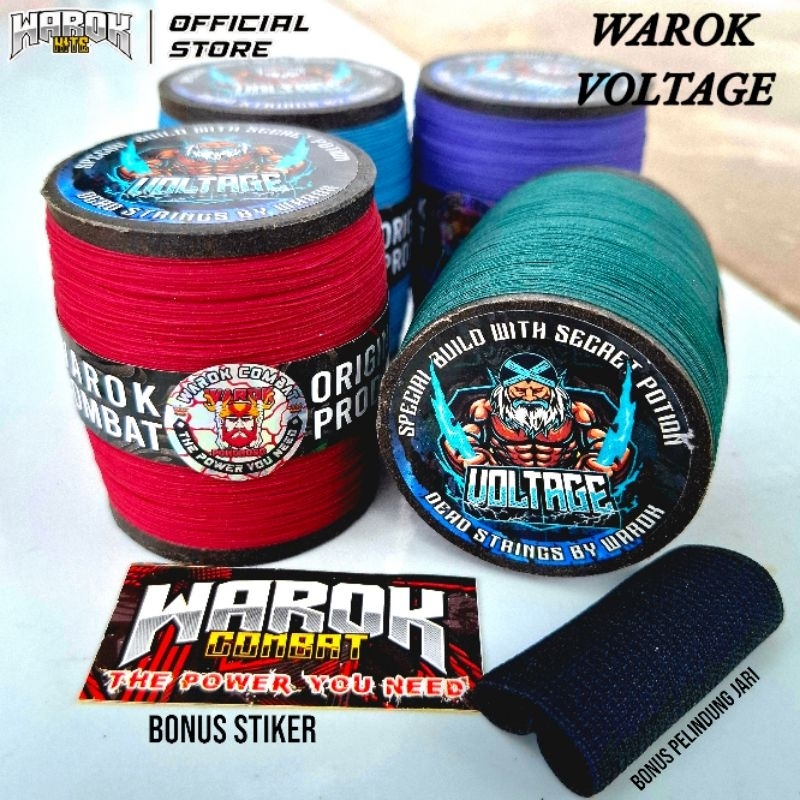 Jual Gelasan Warok VOLTAGE Matot 1200Yard Kasar Tajam untuk main tarik ...