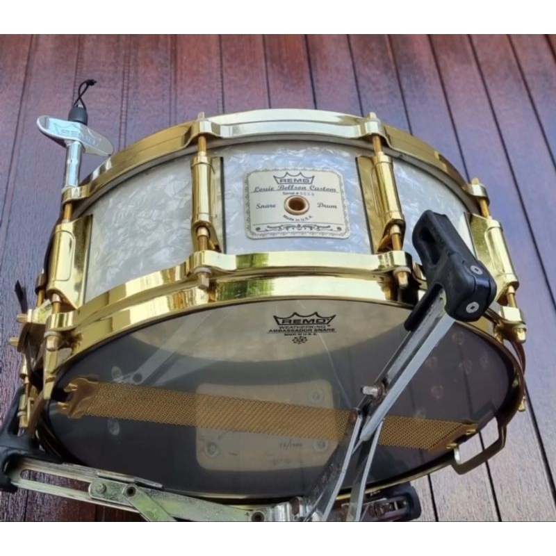 Jual Snare Drum Remo limited edition Signature Louie bellson | Shopee Indonesia