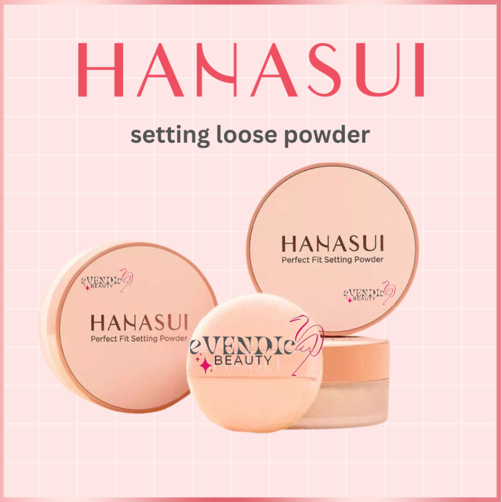 Jual HANASUI Perfect Fit Setting Powder | Loose Powder | Bedak BPOM ...