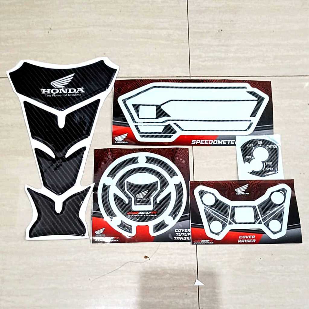 Jual sticker timbul tutup tanki honda all new cb150r streetfire 2021 ...