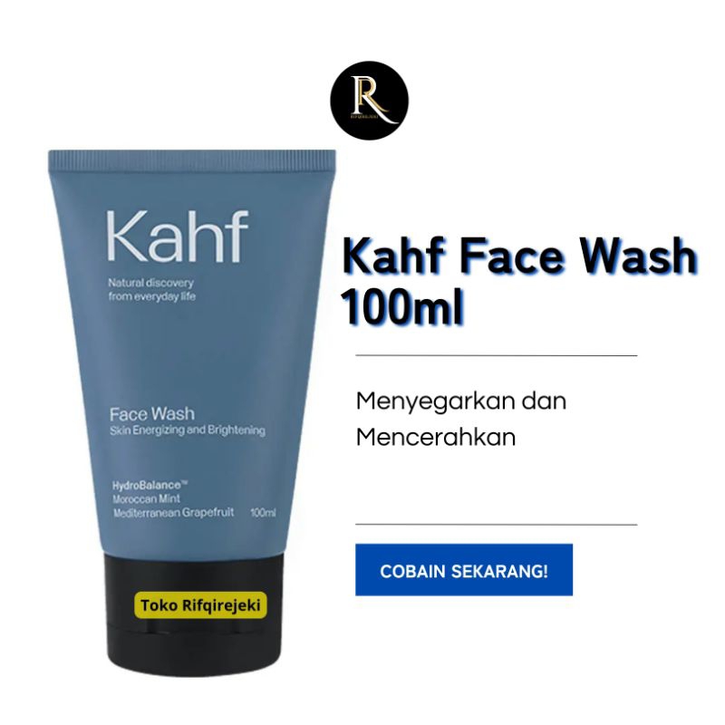 Jual Kahf Face Wash Men 100ml / sabun cuci muka | Shopee Indonesia