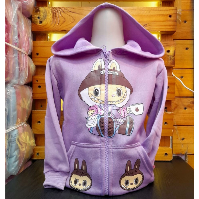Jual KLV Jaket Anak Perempuan LABUBU | Kids Jacket - Jaket Hoodie ...
