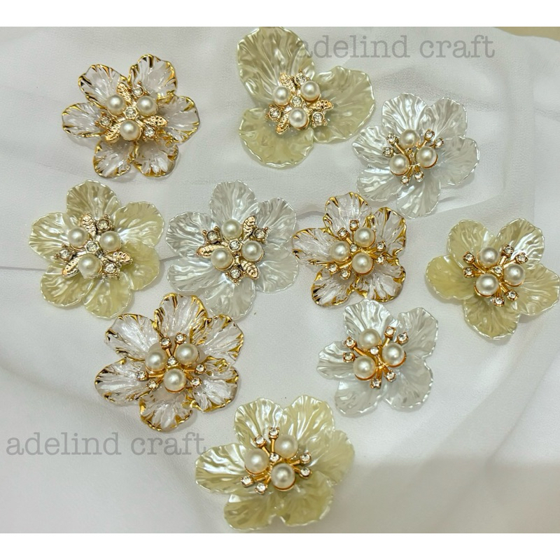 Jual ( TERMURAH ) kreasi bunga monte / bunga resin / hiasan / bunga ...
