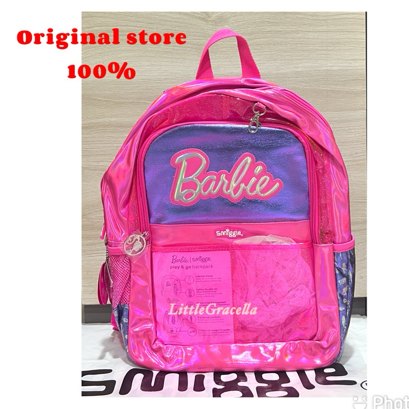 Jual Smiggle Backpack Barbie Original Store/tas ransel anak sd smiggle ...