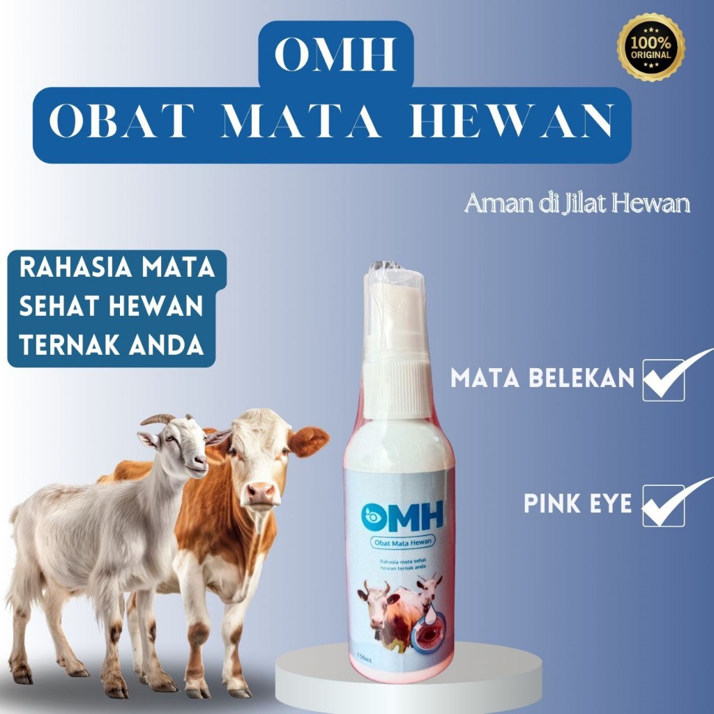 Jual Obat Mata Kambing Belekan Eyedom Ternak Domba Untuk Merah Hewan ...