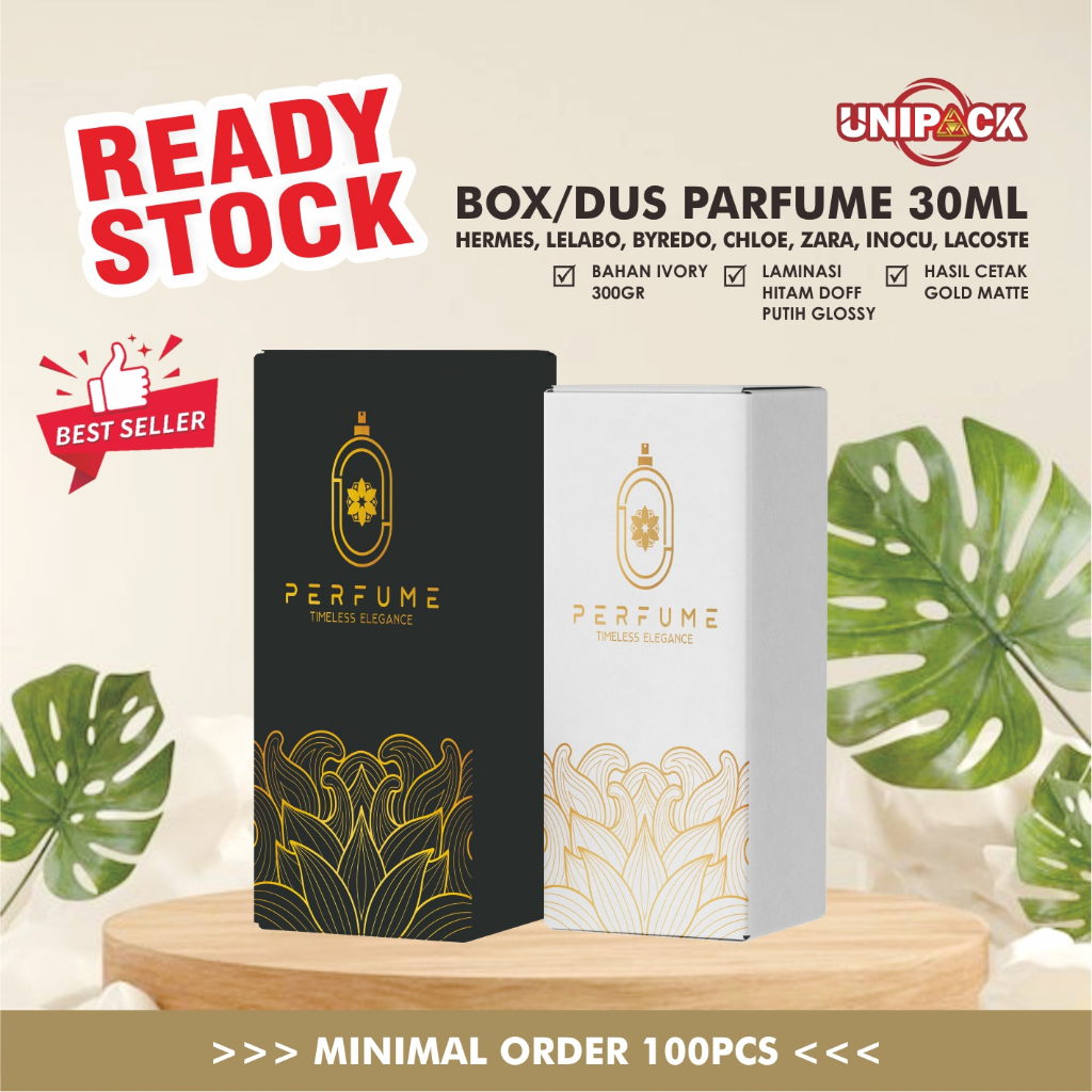 Jual DUS PACKAGING BOX PARFUM UNIVERSAL 30ML READY STOCK UNTUK SEMUA ...