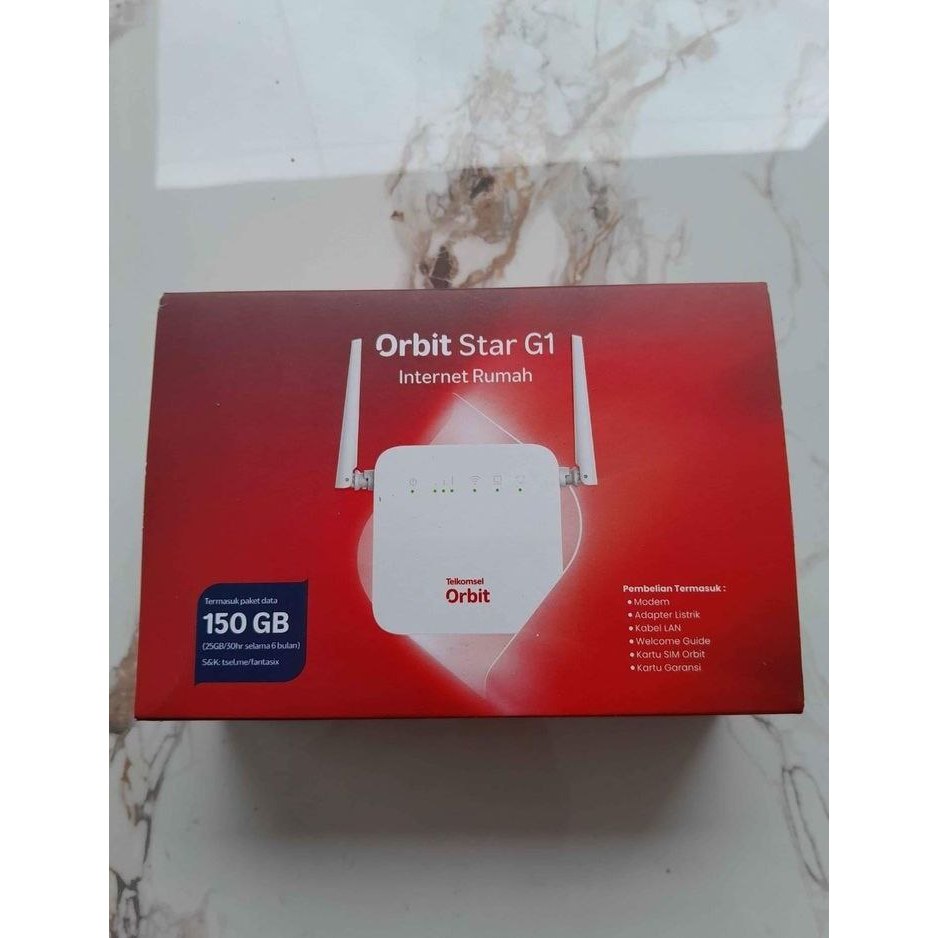 Jual Promo cuci gudangTelkomsel Orbit Star G1 Modem Wifi 4G Free Kuota ...