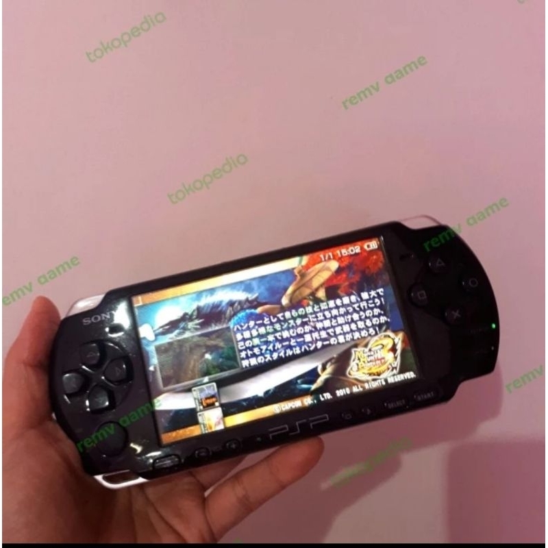 Jual psp 3000 slim black | Shopee Indonesia