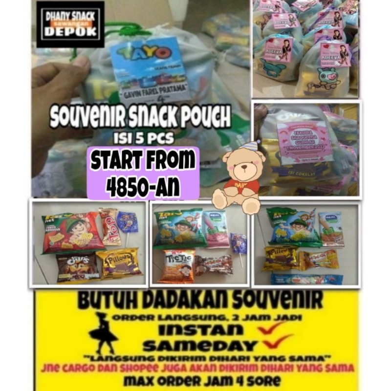 Jual Paket snack ultah anak/paket snack ulang tahun anak/parsel ...