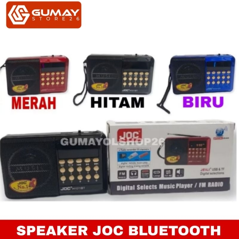 Jual Speaker Radio Joc Bluetooth / Speaker Mp3 Player Usb / Speaker ...