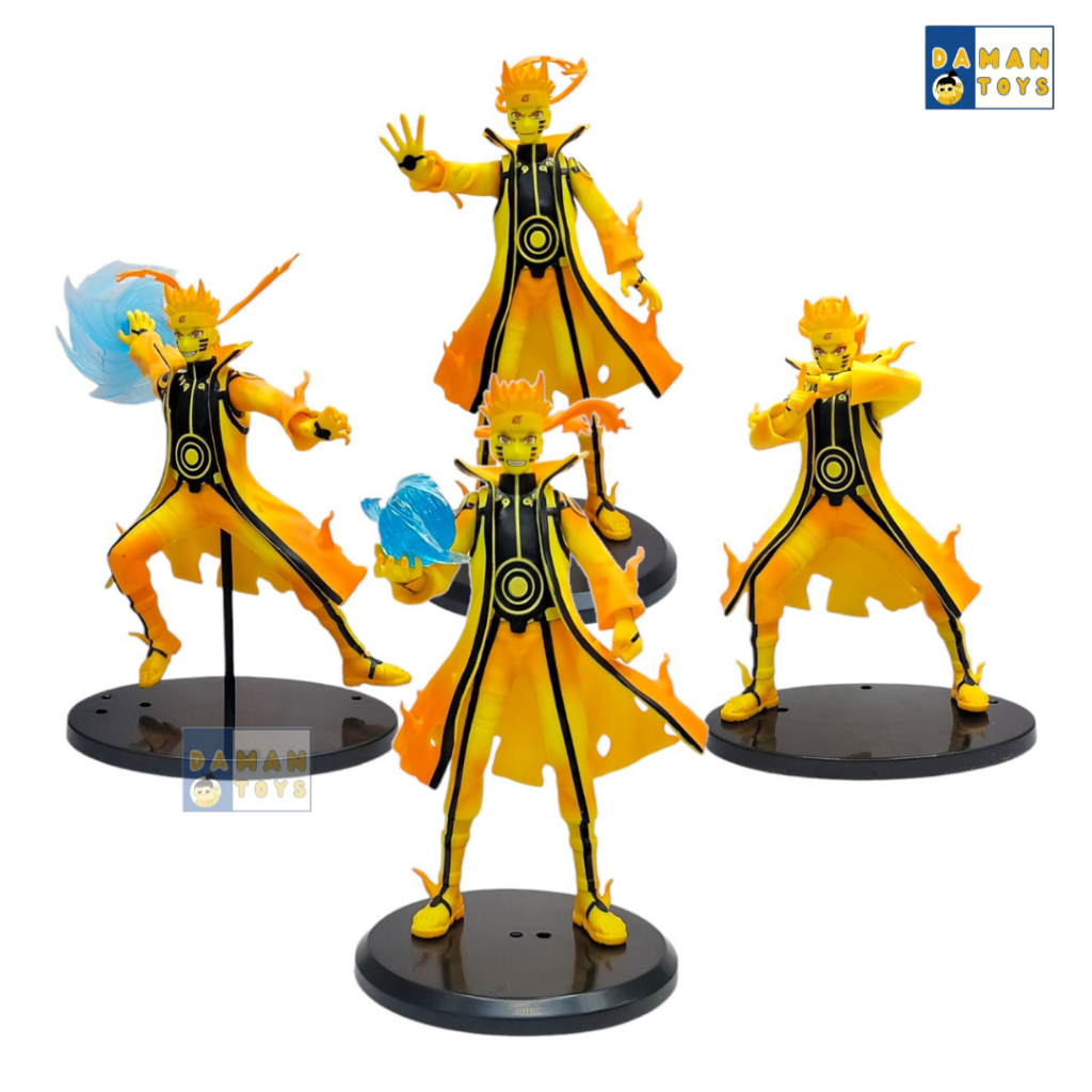 Jual Action Figure Naruto Kyubi Biju Mode Rasengan Six Pats Rikudo ...
